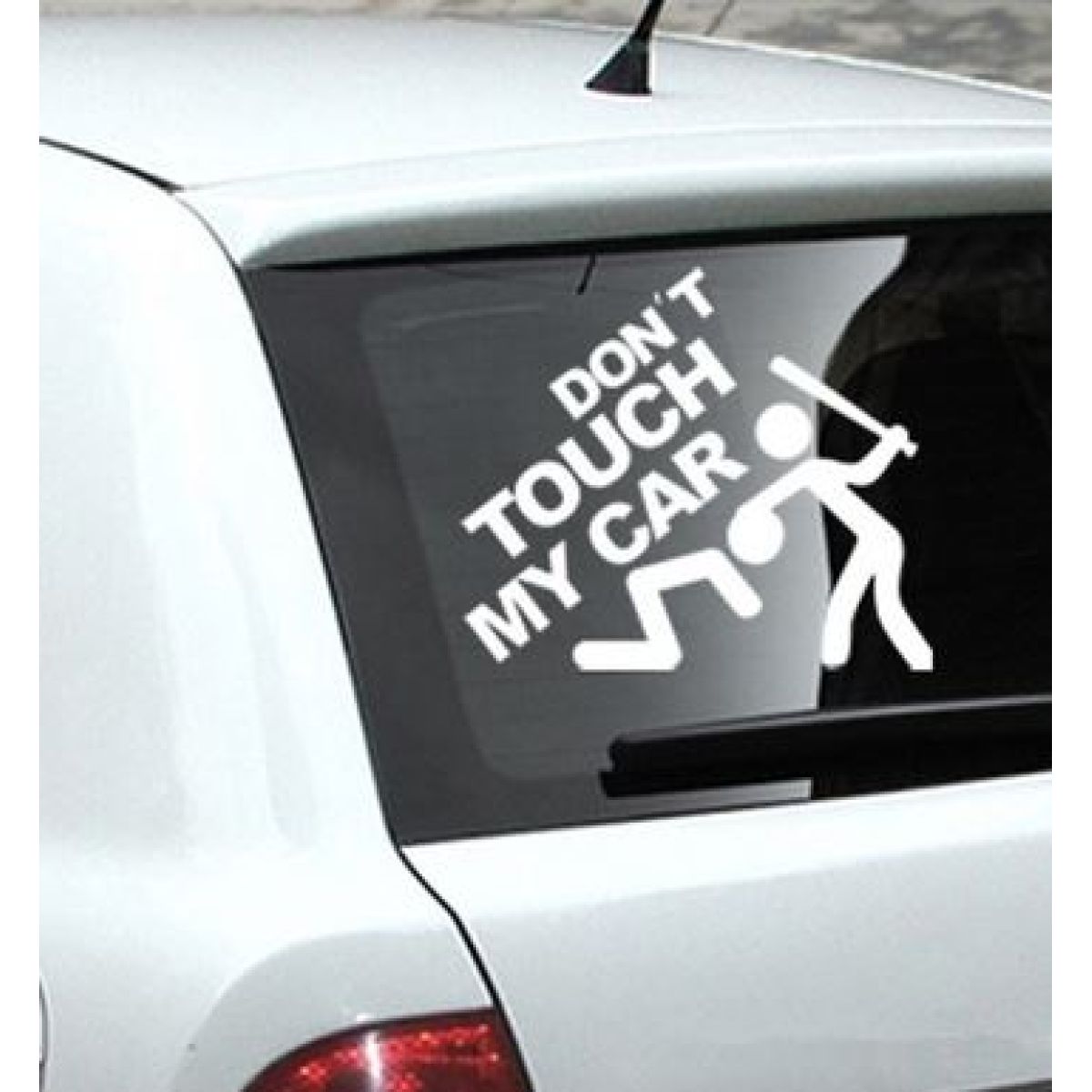 Auto naljepnica Ne diraj moj auto